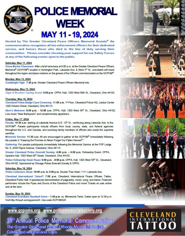 Annual Police Memorial Commemoration (2024) - GCPOMS