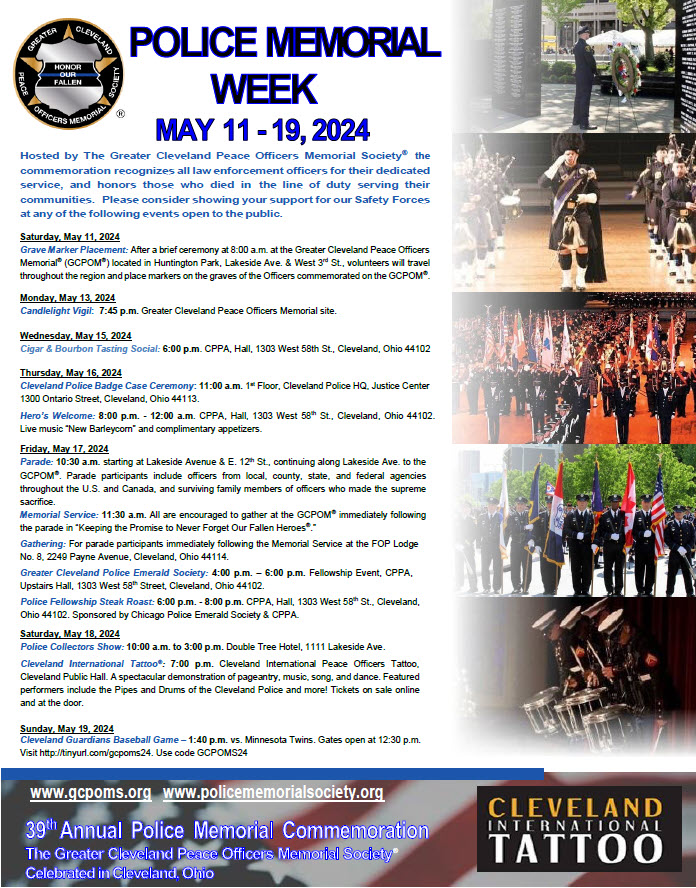 Annual Police Memorial Commemoration (2024) - GCPOMS